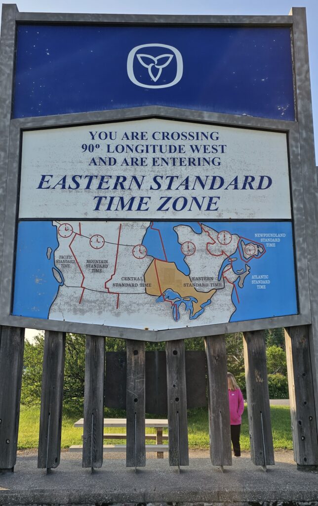 Time Zone Marker And Raleigh Falls Travels With Stacey Time Zone Marker And Raleigh Falls Travels With Stacey